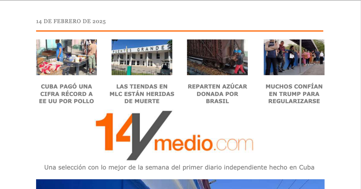 Edición impresa del 14 de febrero de 2025