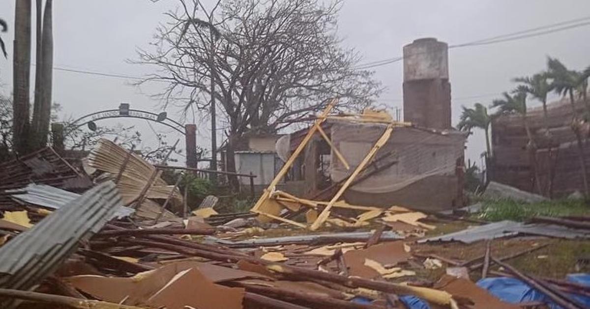 Pinar del Río, "zona de desastre total" después del paso del huracán