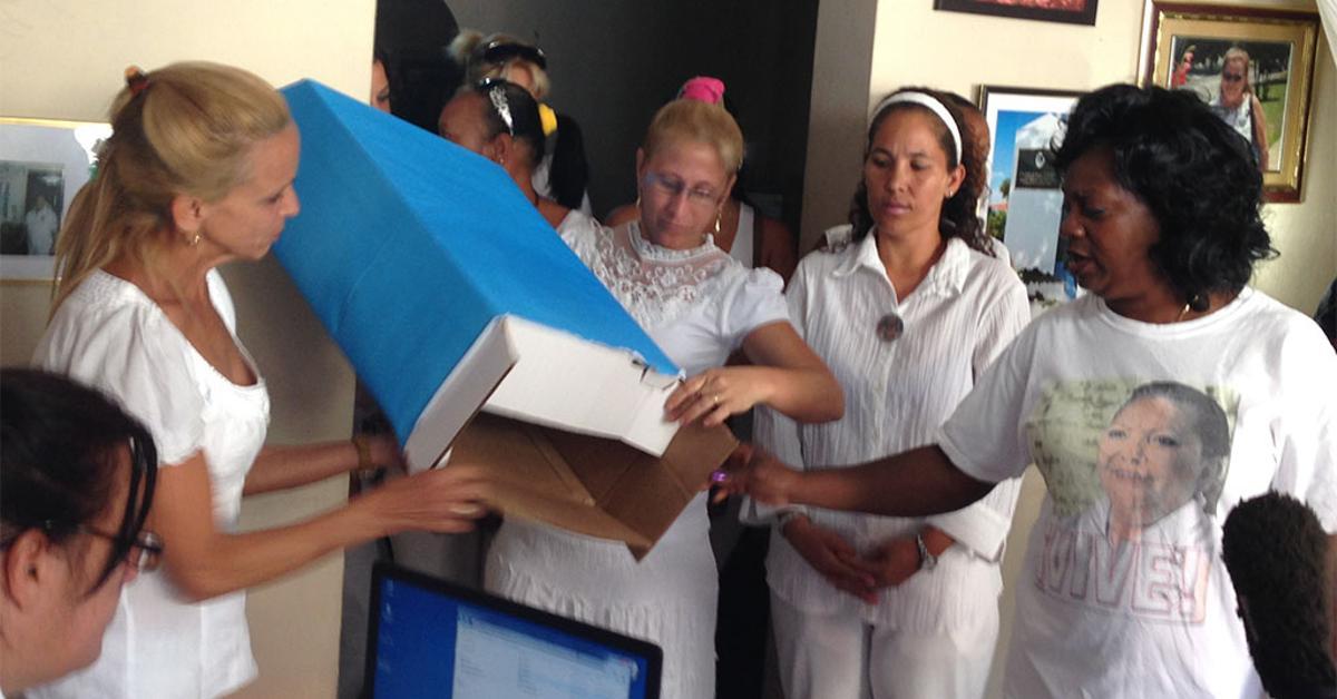 Las Damas de Blanco confirman a Berta Soler como su líder