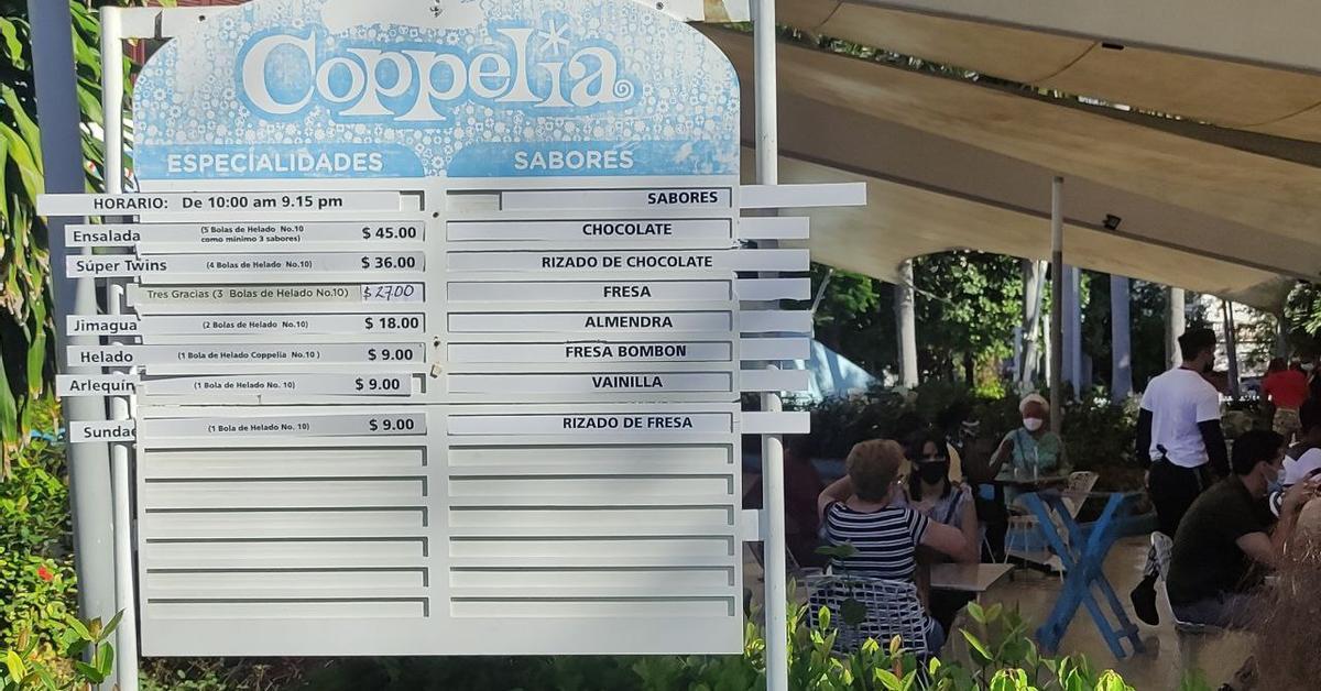 "El helado de Coppelia ya no sabe a leche, sino a soya, como el picadillo"